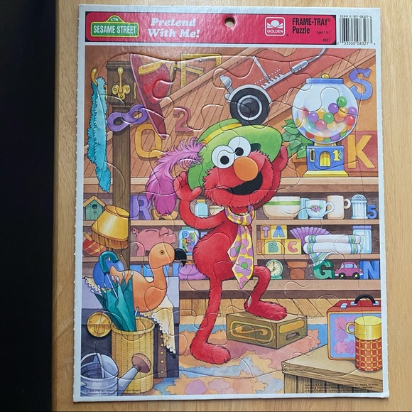 Sesame Street | Toys | Sesame Street Elmo Kids Frametray Puzzle | Poshmark